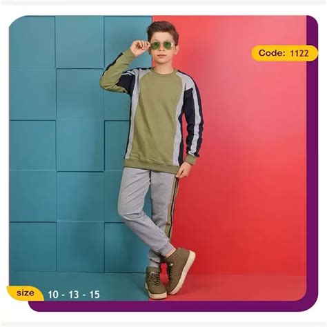 خرید و قیمت بلوز شلوار پسرانه نوجوان سایز بزرگ60و65و70 از غرفه پیرهن صورتی