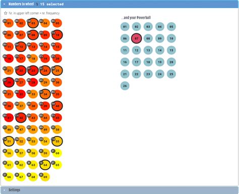 3 Digit Number Generator Wheel