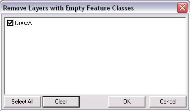 Removing Empty Feature LayersArcMap Documentation