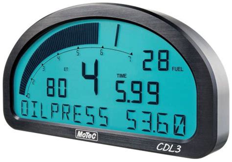 Purchase Motec Club Dash Logger Cdl3 Now With 8mb Logging And 12 Inputs