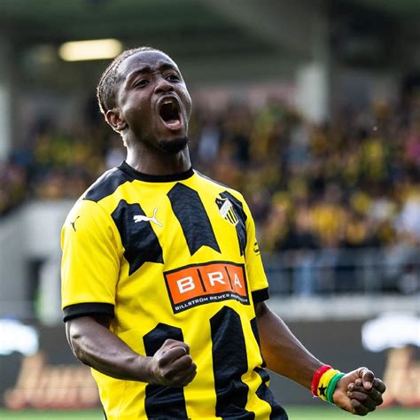 Forward Ibrahim Sadiq Scores Again In Bk Hacken Win Against Tns In Uefa