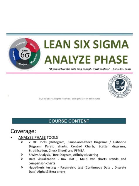Green Belt Analyse Phase Download Free Pdf P Value Statistical Hypothesis Testing