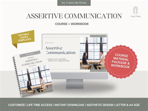 Assertive Communication Course Workbook Bundle Ppt Workbook And Text To Speech Communication Assertive Communication Course Workbook Bundle Ppt Workbook And Text To Speech Communication