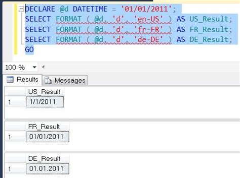 SQL SERVER Denali String Function FORMAT A Quick Introduction SQL Authority With