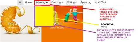 Jquery Fixed Navbar Brings Dropdown To Front Stack Overflow