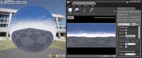 UE Scene Capture Dynamic Cubemaps Blur Real Time VFX