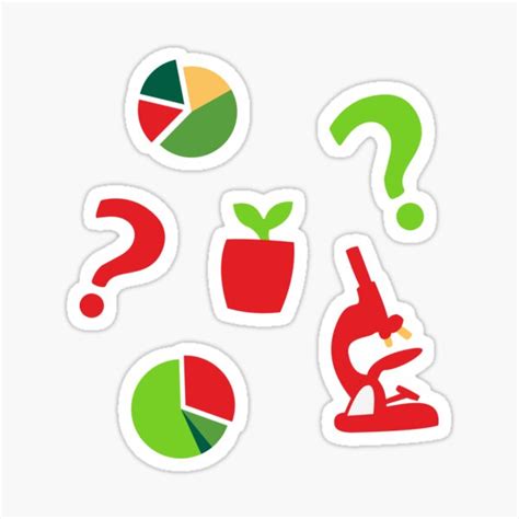 Science Is Fun Pattern Sticker By Xooxoo Redbubble