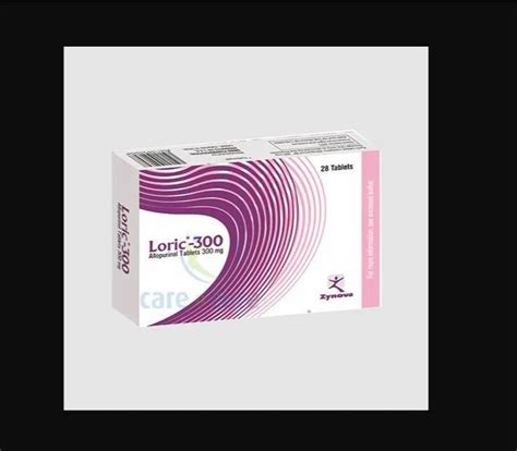 Loric 300mg Tablets 28 Pieces At ₹ 19stripe Allopurinol Tablet In