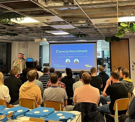 James Full On Linkedin 🤩octobers Golang Meetup Lived Up To The