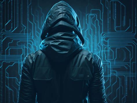 Premium Ai Image Cyber Security Hacker