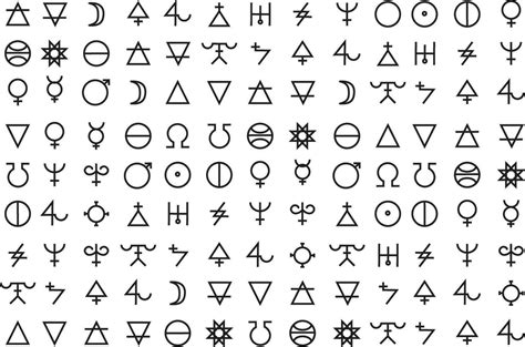 Alchemy Symbols Alchemy Symbols And Meanings