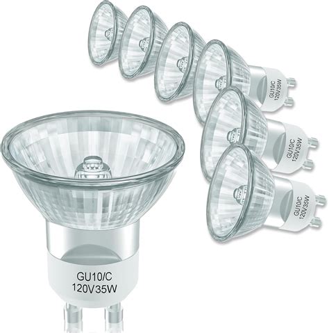 Dumiloo Gu10c 120v 35w Light Bulbs Replacement Gu10 Led Bulb For
