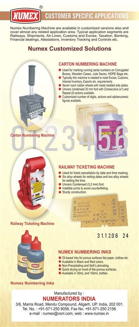 Numex Customized Solutions