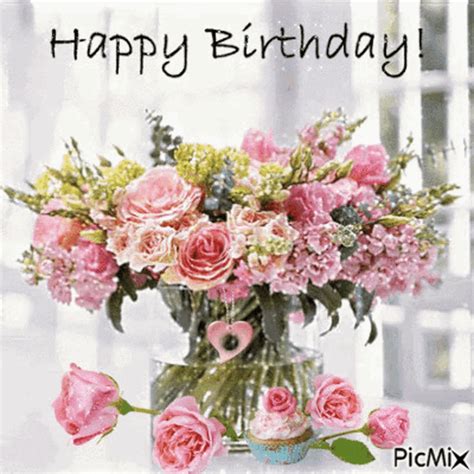 Happy Birthday Flowers  Happy Birthday Flowers Discover And Share S