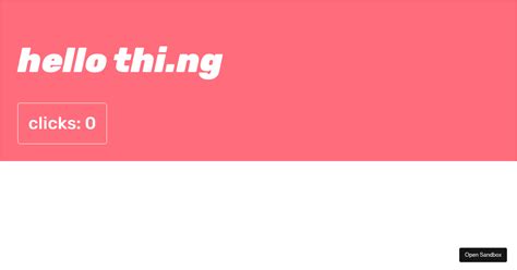 Thi Ng Learning Codesandbox