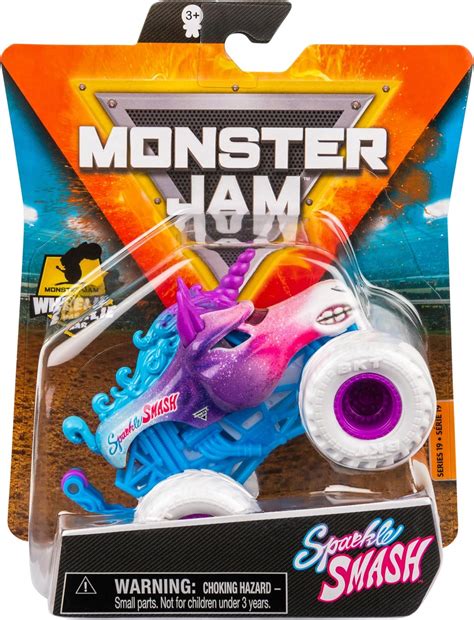Monster Jam Official Sparkle Smash Truck Review Mikes Diecast Cars