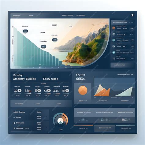 Premium Ai Image Web Dashboard Sales Sales Funnel Dashboard Grid Based Layout Clean And Inf