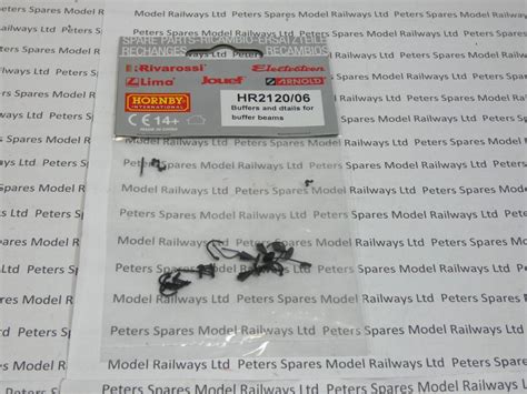 Rivarossi Hr212006 Buffers And Details For Buffer Beams Rivarossi