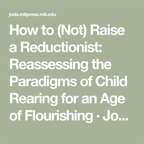 Reductionist Definition