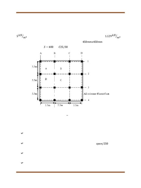 Flat Slab Design Using Direct Design Method Pdf Beam Structure Column