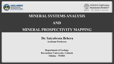 Mineral Systems Analysis And Mineral Prospectivity Mapping Youtube