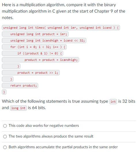 Solved Here Is The Code From The Notes To Compareunsigned