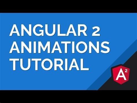 Angular 2 Animations Tutorial : r/Angular2