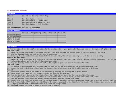 Xls Ict Costing Spreadsheet Dokumen Tips