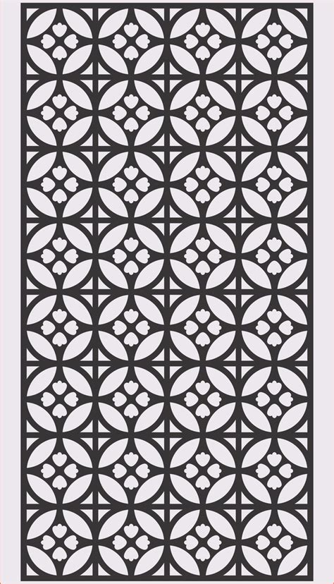 Laser Cut Panel Abstract Geometric Pattern With Lines Rhombuses Squares Engraving Paper Cut