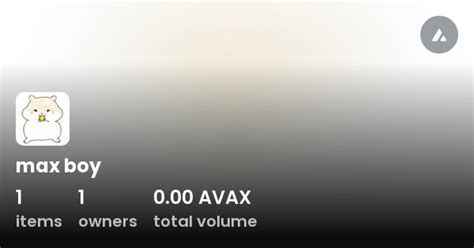 Max Boy Collection Opensea