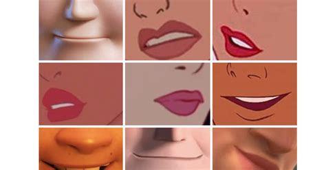 Disney Princess Mouths