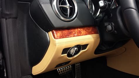 Mercedes Sl 500 Custom Wood Grain — Incognito Wraps