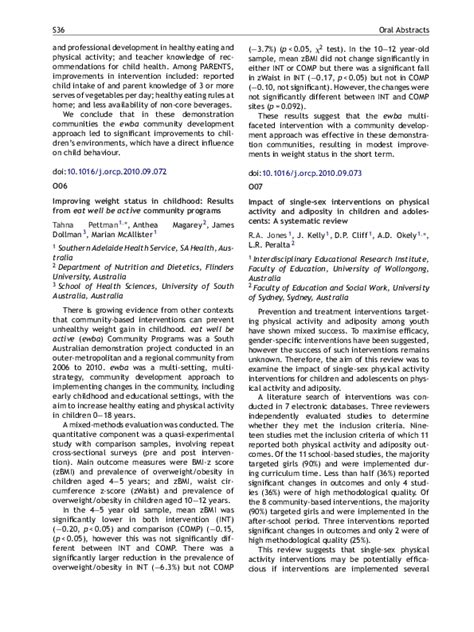 pdf impact of single sex interventions on physical activity and