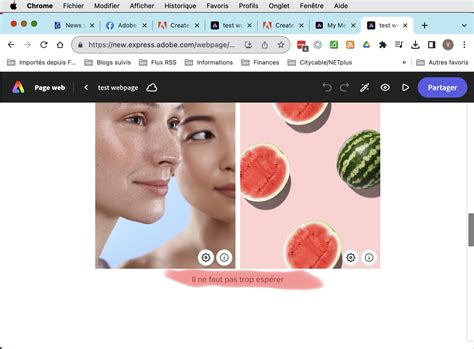 Web Pages Captions And Texts Added Between Images Adobe Community