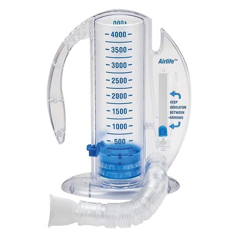 Vyaire Airlife Volumetric Incentive Spirometer With One Way Valve