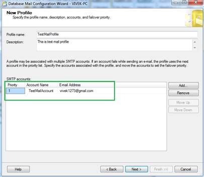 Configure Database Mail Send Email From SQL Server Database