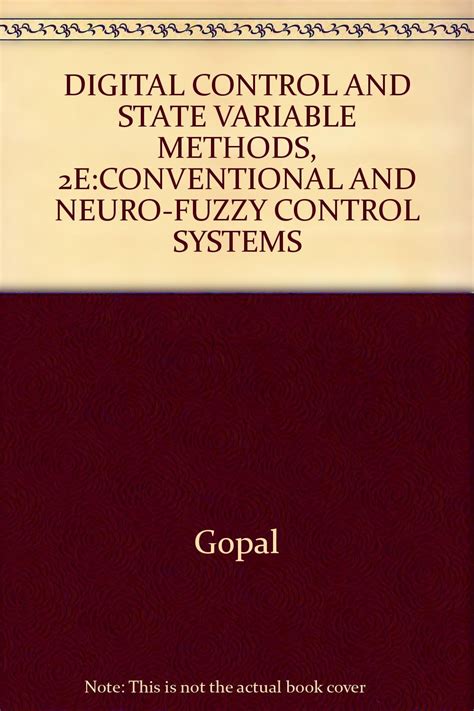 digital control and state variable methods madan gopal 9780071237253