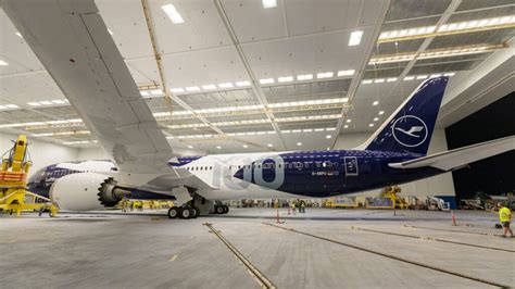 Lufthansa Unveils Special 100th Anniversary Livery On Boeing 787 9
