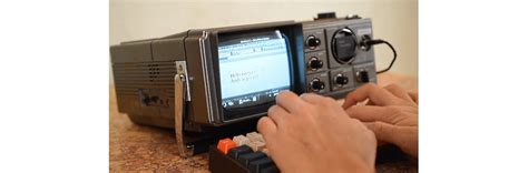 A Cyberdeck Pc Using A Portable Radiotv And Raspberry Pi Raspberrypi