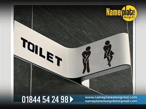 Men Women Washroom Direction Signage By Name Plate Design BD Name Plate Design BD Best