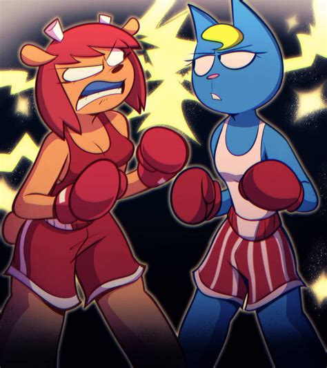 Lammy Vs Katy Kat Boxing Comm By Herosmacker On Deviantart