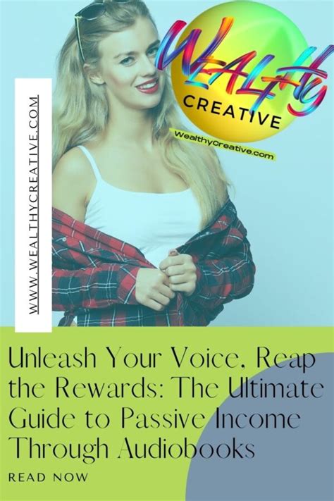 Passive Income Streams: How to Create & Sell Audiobooks - Wealthy Creative