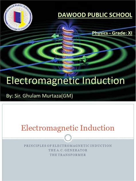 Electromagnetic Induction2 Converted Pdf Transformer Electromagnetic Induction