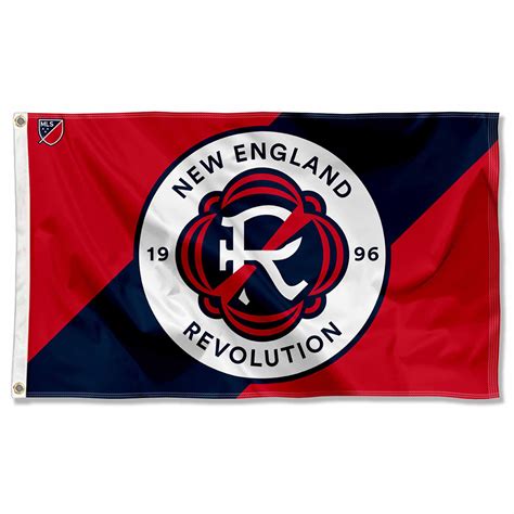New England Revolution Jersey Pattern Flag State Street Products