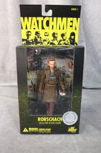Rorschach DC Direct Series WATCHMEN Toys R US Exclusive Unmasked Figure NIB | eBay