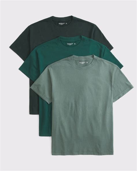 Mens 3 Pack Relaxed Essential Tees Mens Tops