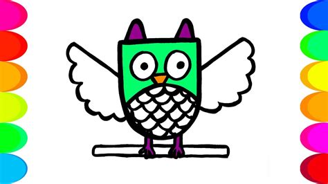 როგორ დავხატოთ ბუ Youtube