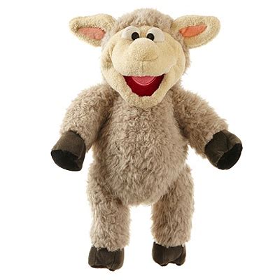 Living Puppets Hand Puppet Wolle The Sheep Sesame Street