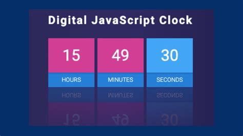 Digital Clock UI Design Tutorial