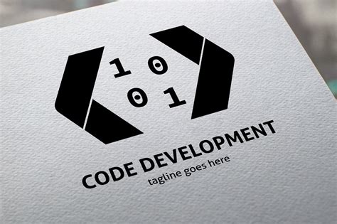 Download Code Development Logo Template Шаблон логотипа на тему графика